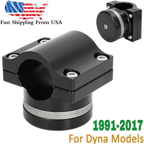 Front Motor Mount Aluminium Black For 1991-2017 Dyna Models Case Saver ...