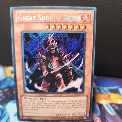 Yu-Gi-Oh! TCG Great Shogun Shien Secret Rare FAST TRACKED SHIPPING ⚡️ ...