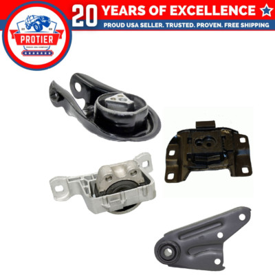Engine Motor & Trans Mount 4PCS Set Fit 2010 Mazda 3 2.0L-L4 for Manual ...
