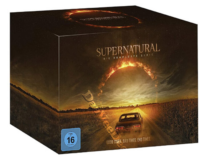 Supernatural (Complete Series) NEW PAL 86-DVD Box Set Philip Sgriccia ...