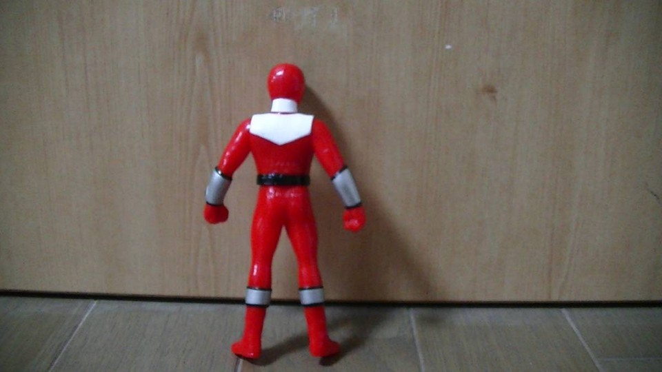 Mirai Sentai Timeranger Time Red Sofubi EI311 | eBay