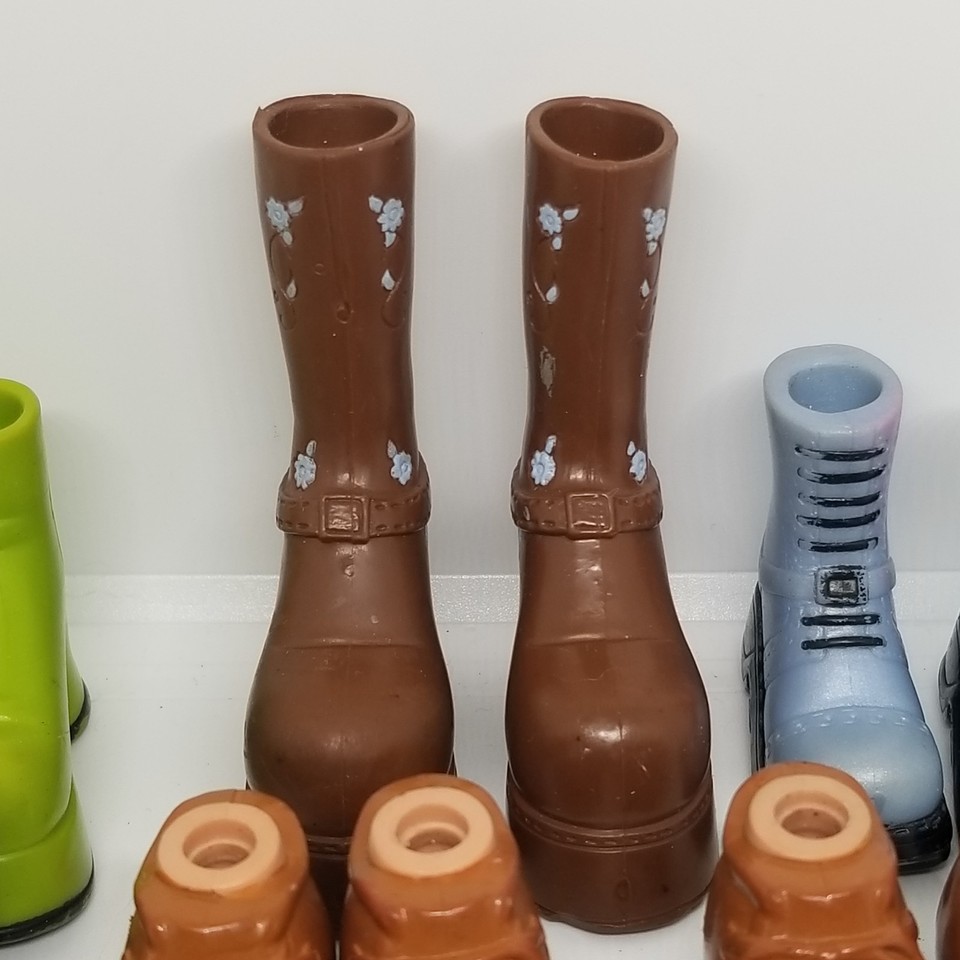 Bratz Doll Shoes Lot Of 9 Pair Boy And Girl Boots Shoes | eBay