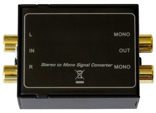 RCA Stereo to Dual Mono Audio Adapter with 2 Transformers for DJ Amp ...