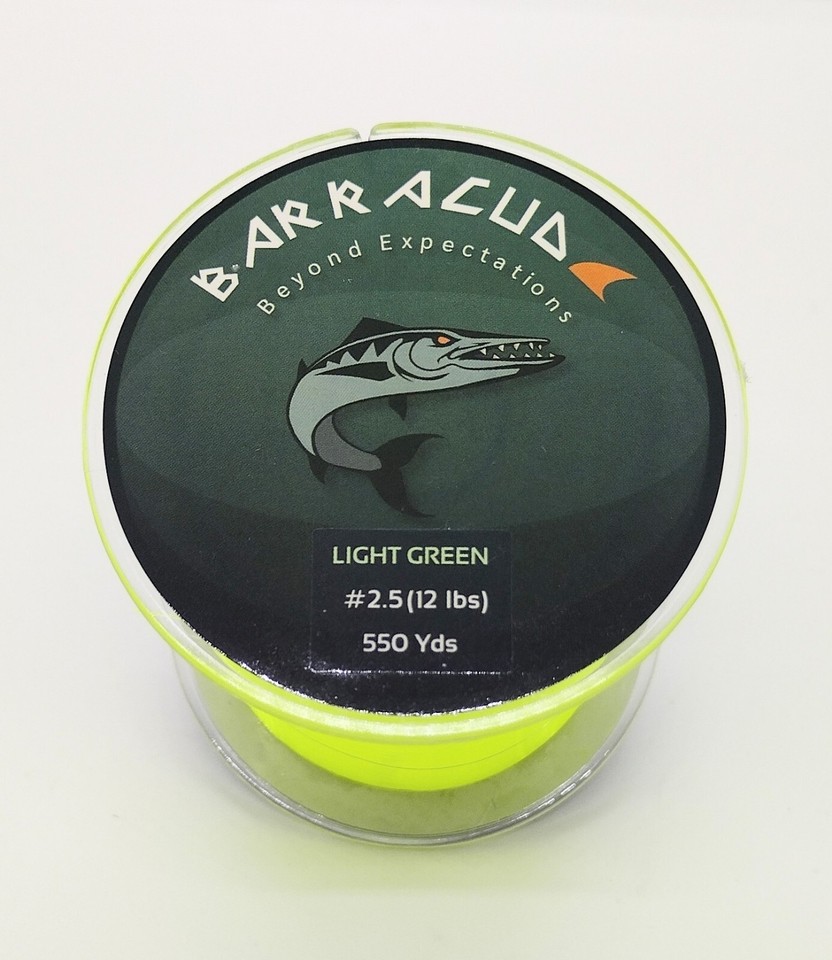550yds Super Strong Fishing Line Light Green Monofilament Fishing Line ...
