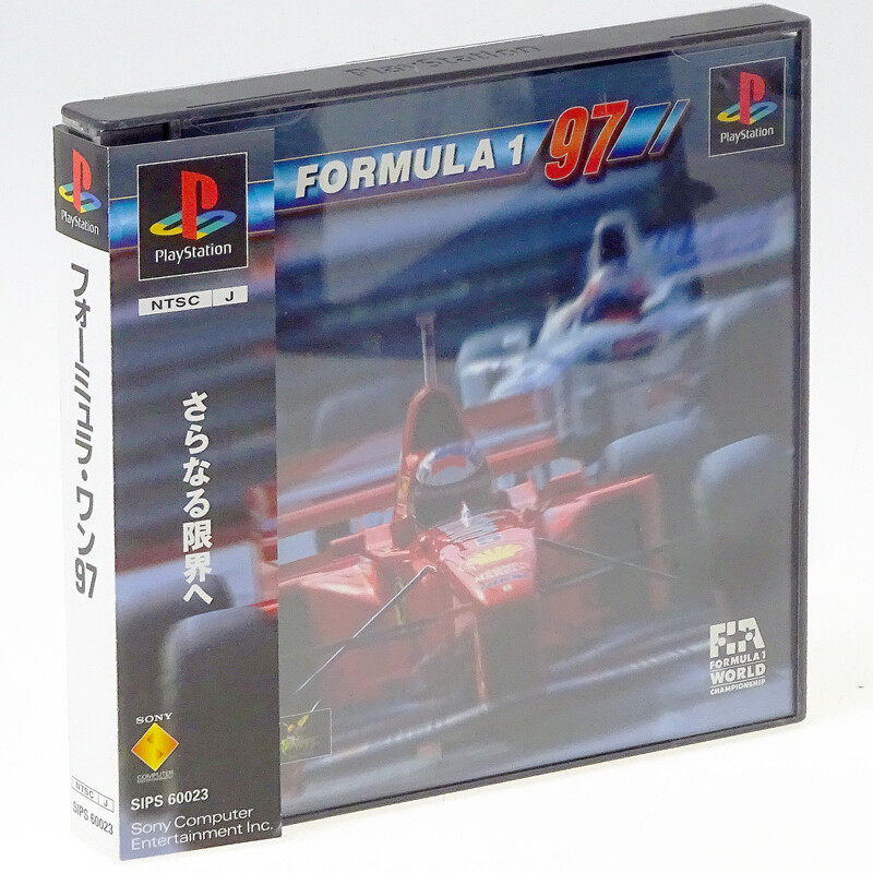 FORMULA 1 97 + SPINE Card PS1 Sony Japan Import PlayStation PSX NTSC-J ...