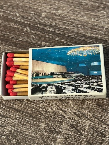 VTG. MATCHBOX Brooklyn NY Ben ,DORIS , IAN Maksik's Town & Country Club ...
