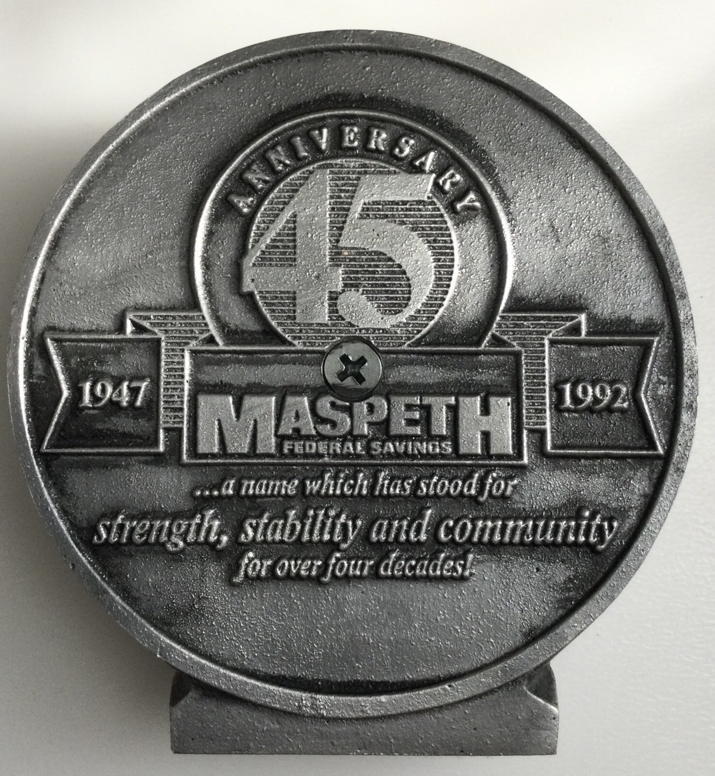 Vintage Coin Bank Mespachtes Indian / Maspeth Federal Savings 45 ...