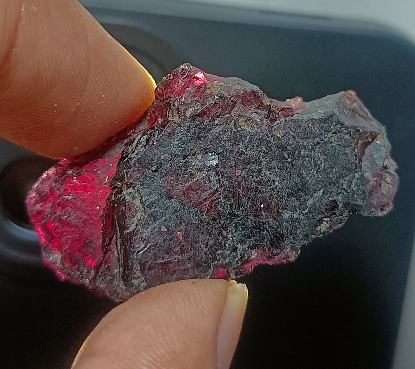 Natural African Red Painite Raw Rough 121.5 Ct Loose Unheated Certified ...