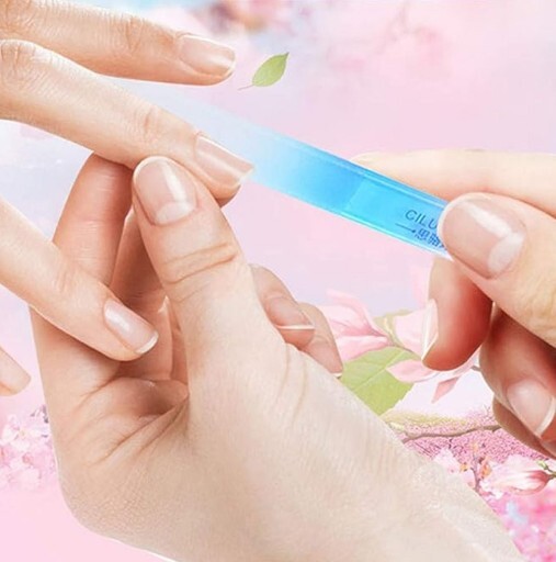 Finger Nail File Luxury Glass Crystal Professional Manicure Pedicure ...