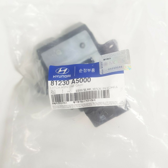 Genuine Tail Gate Latch Assembly 81230A5000 for Hyundai Elantra GT I30 ...