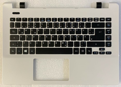 German Qwertz Keyboard Acer Aspire E5-411 60.MQDN7.011 TOPCASE White | eBay