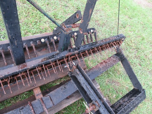 RAHN GL 650 INFIELD GROOMER Grader Scariffier Mounts 3 pt Hitch Small ...