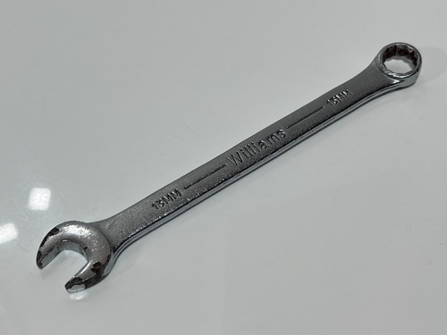 Williams Tools USA XOEM13 Metric 13mm Satin Chrome Combination Wrench ...