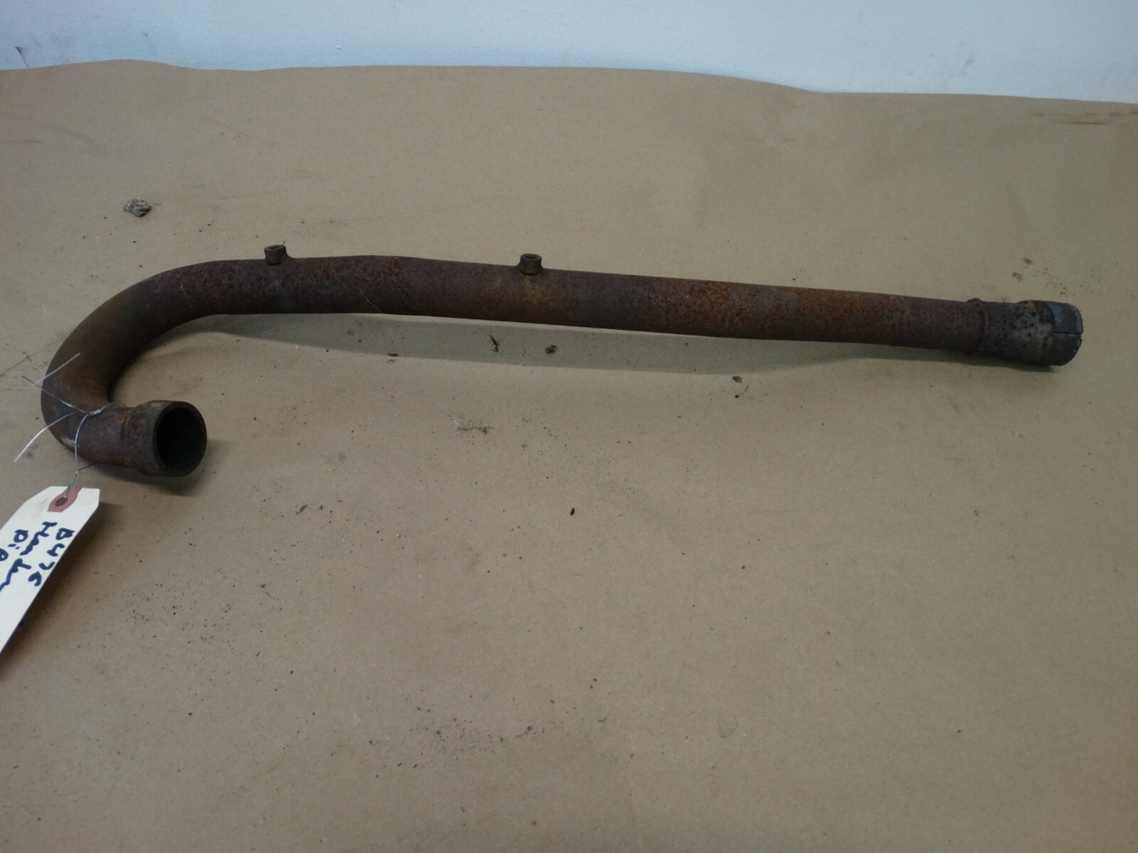 1991 Kawasaki Bayou klf220a exhaust header pipe b476 | eBay