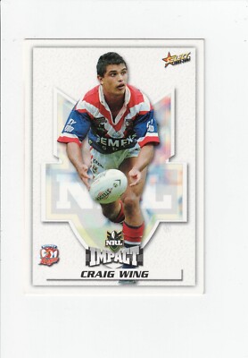 2001 Select Impact Rugby League Craig Wing #26 (Sydney Roosters) | eBay