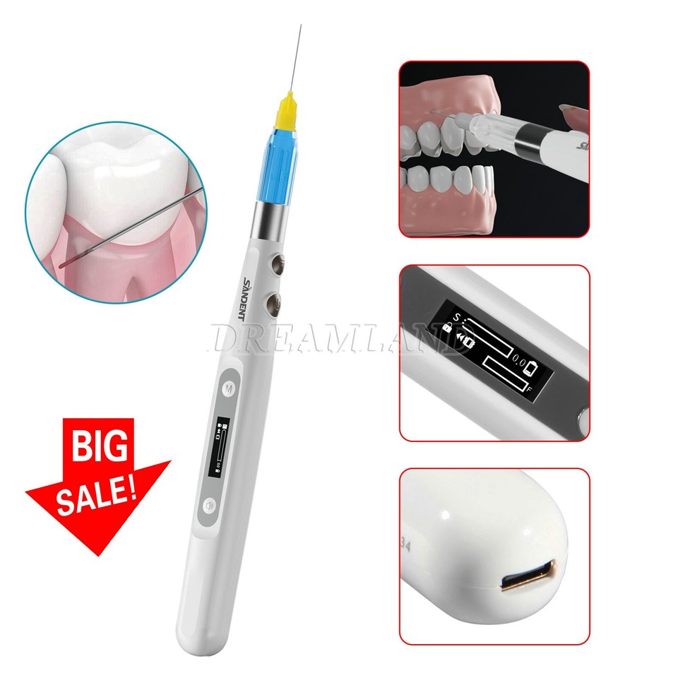 Dental Endo Obturation System Heat Pen Gun/Dental Painless Oral Local ...