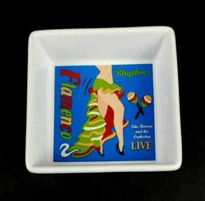 Pottery Barn The Dance The Flamenco Snack Condiment Bowl | eBay