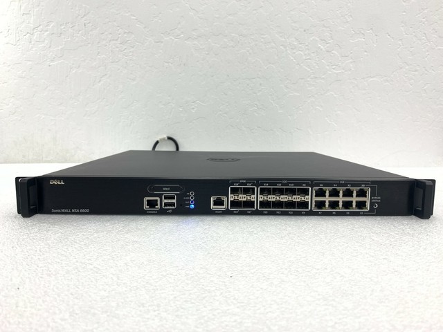 Dell SONICWALL NSA 6600 1rk27-0a5 240v Security Appliance Firewall for ...