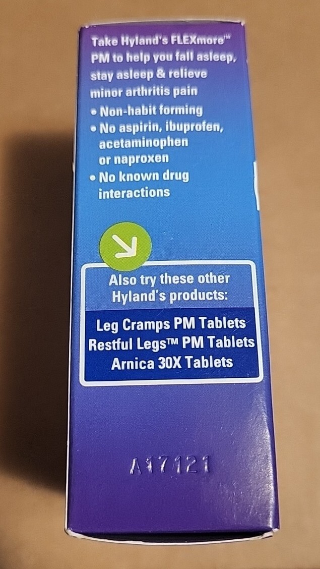 Hyland's Flexmore PM Arthritis Pain Relief Tablet - 50 Count for sale ...