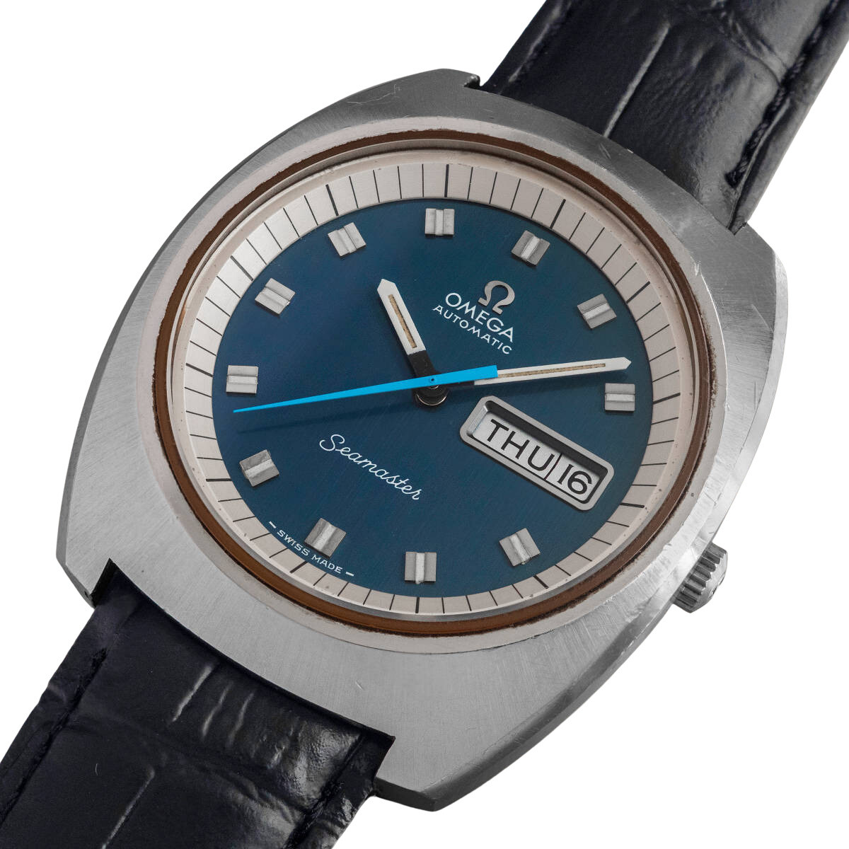 OMEGA Seamaster Blue Men's Watch - 166.089 for sale online | eBay UK