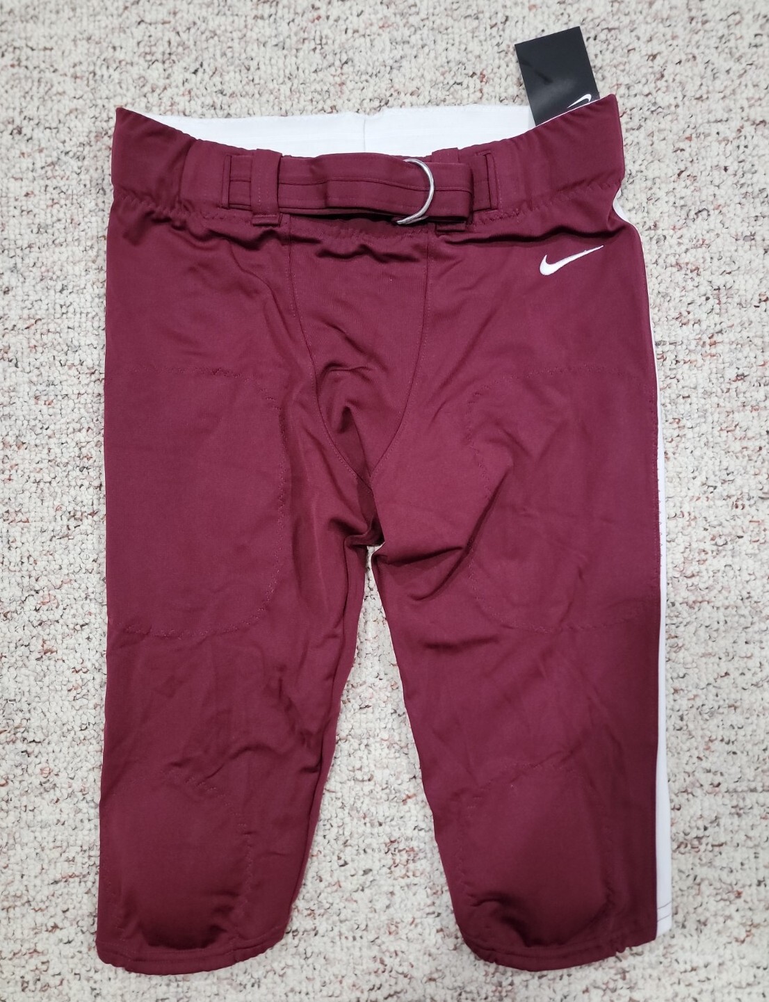 Nike Vapor Untouchable Football Pants Burgundy AO4799-670 Men's Size ...