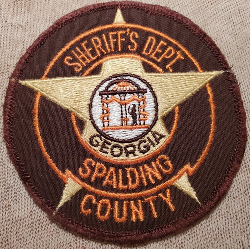 GA Spalding County Georgia Sheriff Shoulder Patch | eBay