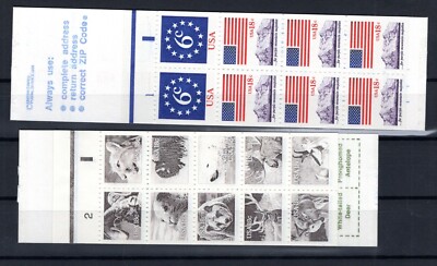 US Stamps- booklets- 2 varieties (G423) | eBay