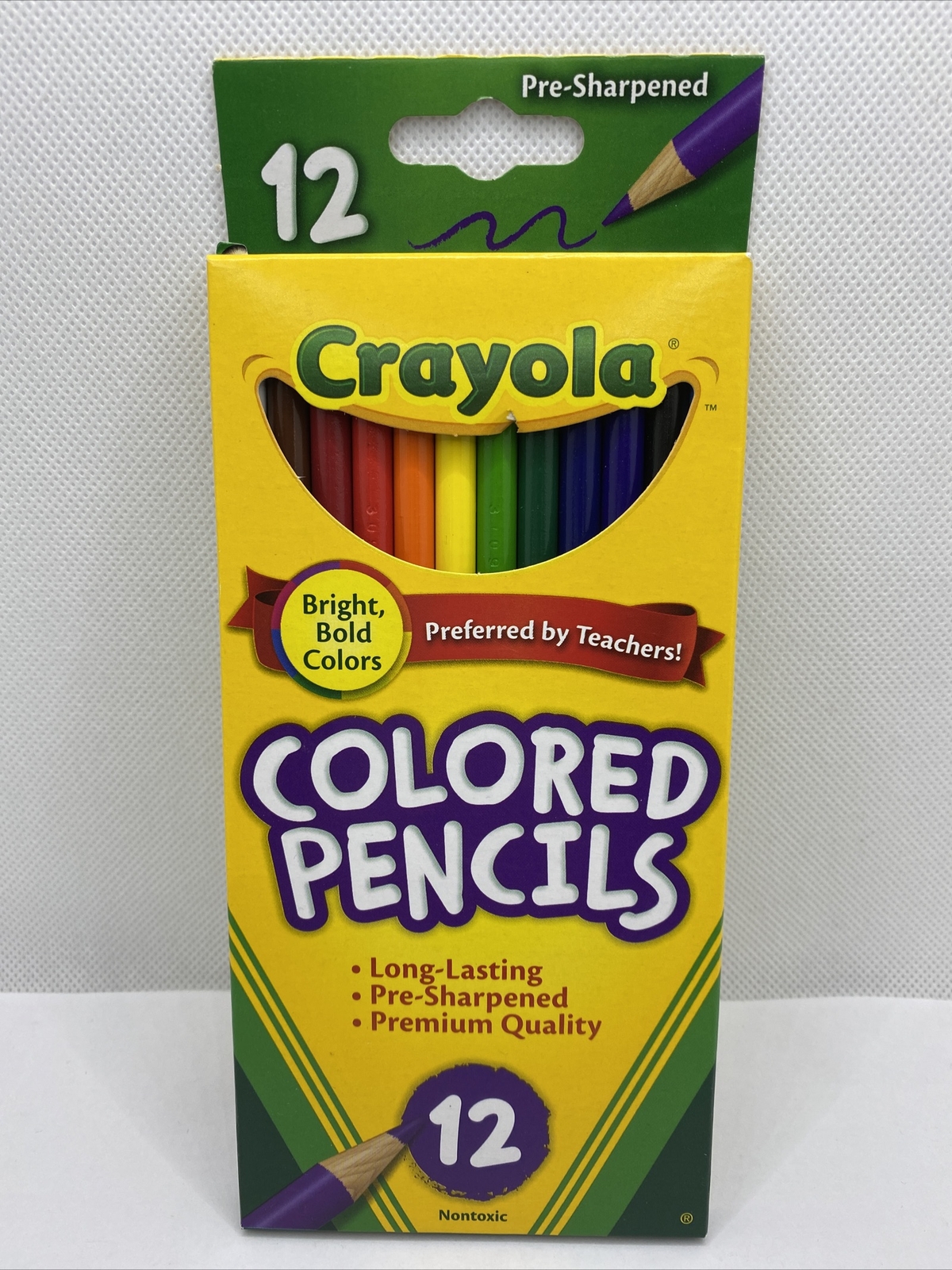Crayola 12 Count Colored Pencils Art Tools, Perfect For Art Projects ...