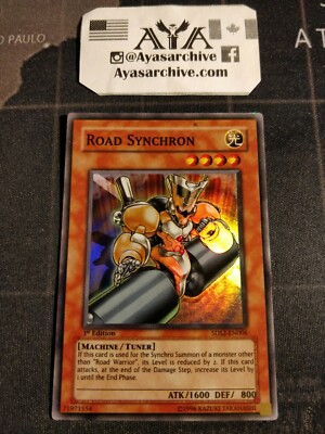 Road Synchron - 5DS2-EN006 Super Rare 1st ED LP - YUGIOH A+ | eBay