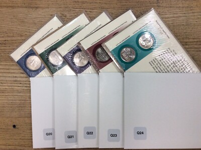 2001 Q20-Q24 50 State Quarter Official First Day Coin Covers | eBay