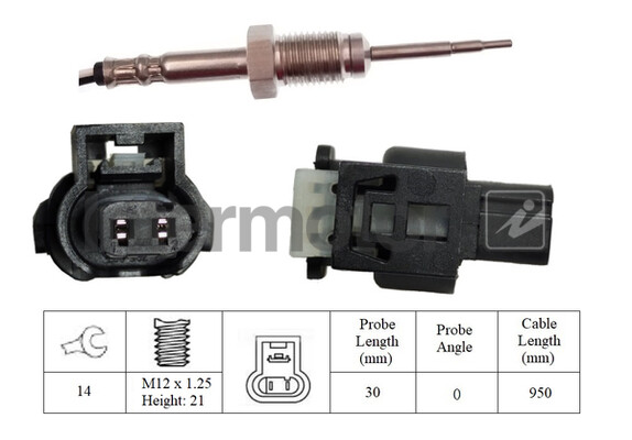 INTERMOTOR 27399 Exhaust Gas Temperature Sensor for sale online | eBay ...