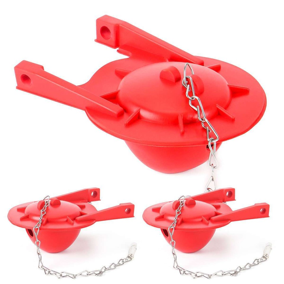 Toilet Flapper Ultra High Performance Universal Flapper 3" Flush Valves ...