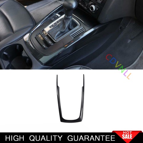 For Audi Q5 2009-2017 ABS Carbon Fiber Central Console Gear Shift Frame ...