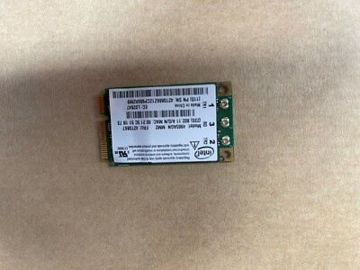 Carte Wifi 4965AGN MM2 Wireless WIFI Wlan Card Toshiba Satellite PRO ...