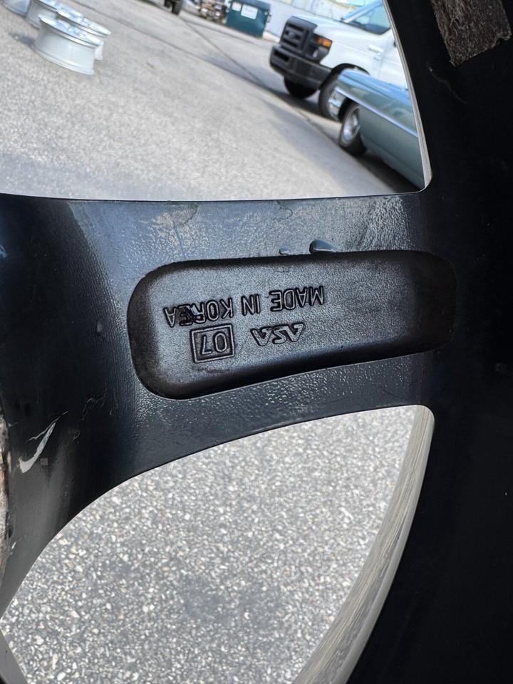 18" PORSCHE MODA 911 993 964 CUP BLACK FACTORY STOCK 5X130 WHEELS RIMS ...