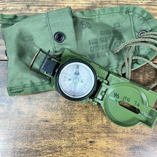 Cammenga Model 3h Tritium Lensatic Compass Olive Drab US Military Issue ...