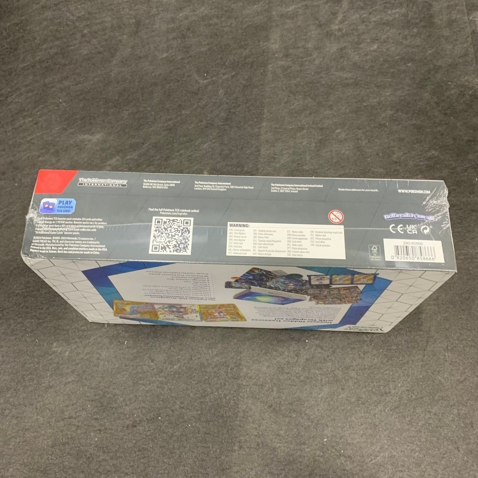 POKEMON Pokémon TCG: Terapagos ex Ultra-Premium Collection Box | eBay