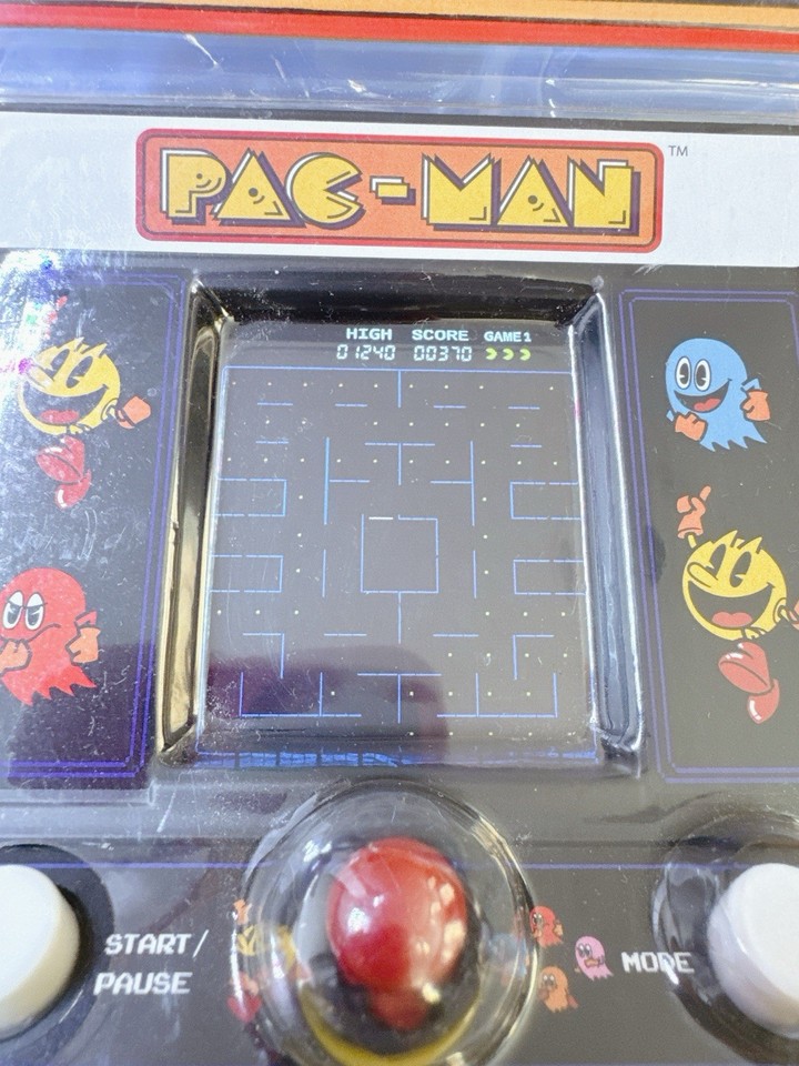 Pac-Man Mini Arcade Game New Color LCD Screen | eBay