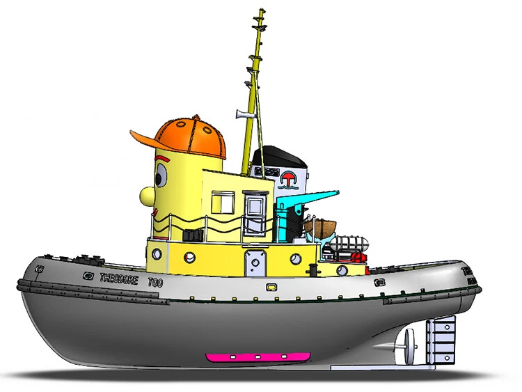Theodore Tugboat Models