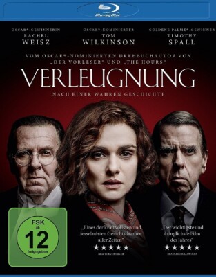 Denial (2016) * Rachel Weisz, Tom Wilkinson * UK Compatible Blu-Ray New ...
