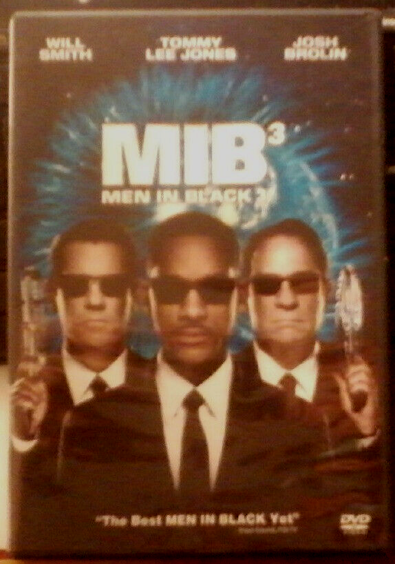 Men in Black 3 (DVD, 2012) Will Smith Tommy Lee Jones Josh Brolin | eBay