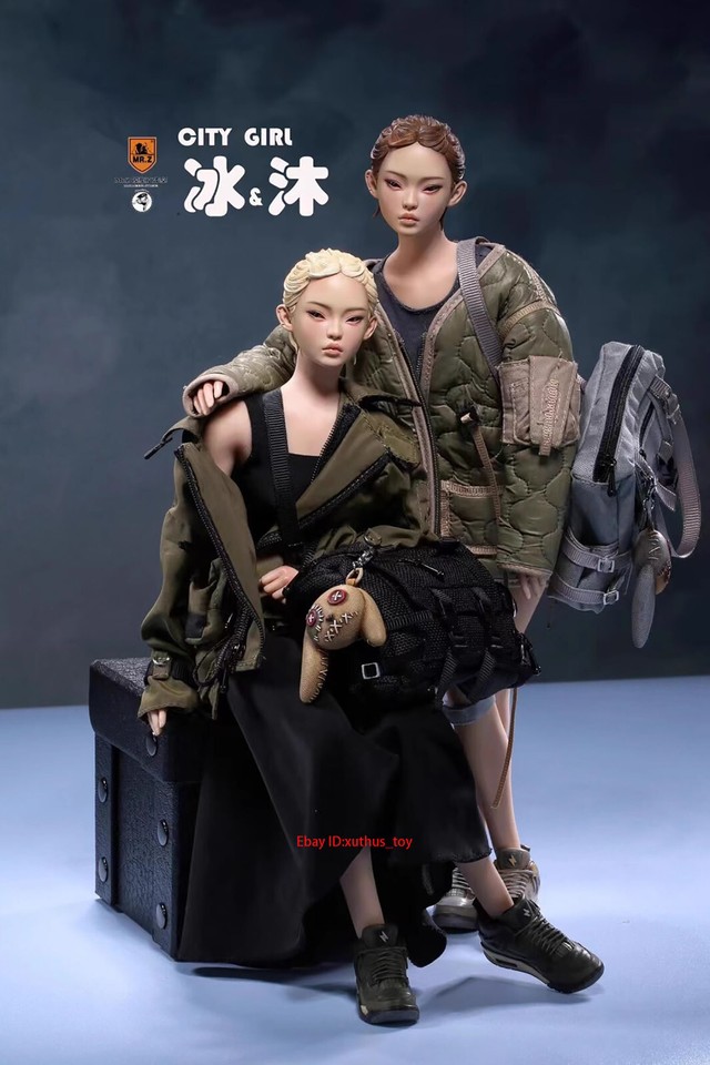 Mr.Z Model Studio CG001-A City Girl Mu 1/6 Scale Female Action Figure ...