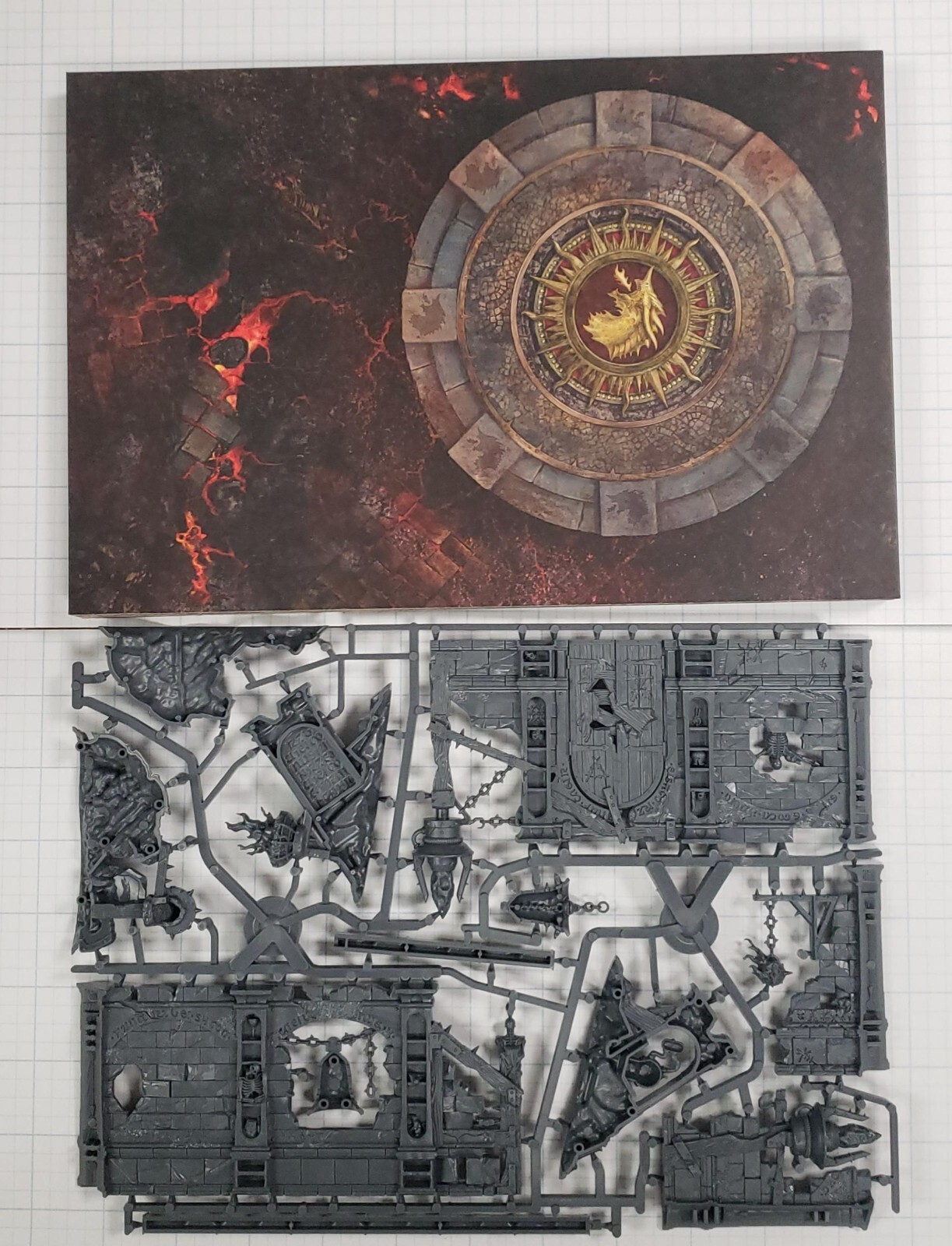Warhammer Age of Sigmar Skaventide Desecrated Temple Ruins Terrain ...