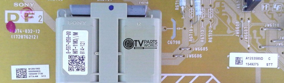 Sony KDL-46WL135 Backlight Inverter Board A-1253-585-D 1549275 ...