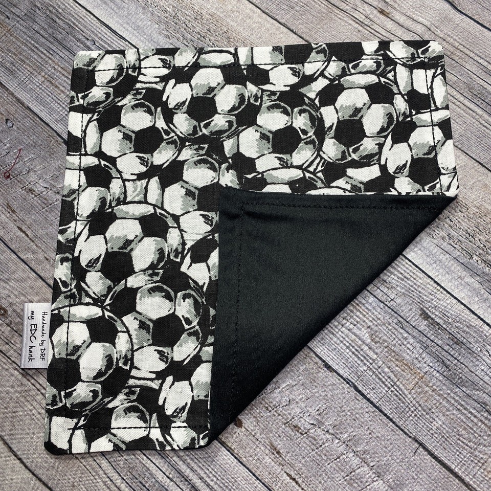 EDC HANK W/MICROFIBER BACK 8” - SOCCER BALLS SPORTS FOOTBALL BALL ...