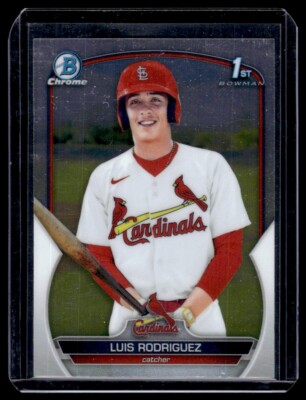 2023 Bowman Chrome Prospects Luis Rodriguez St. Louis Cardinals #BCP ...
