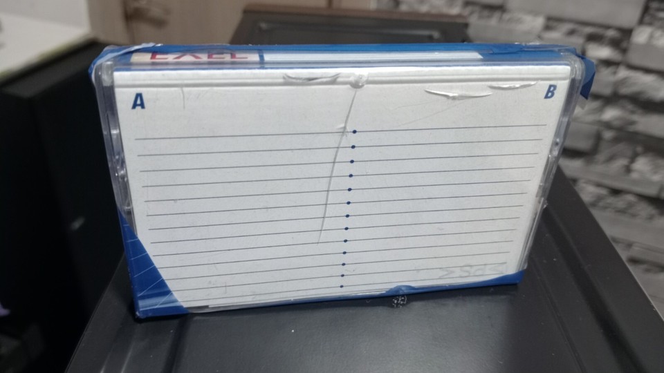 EXEL position chrome 90 - RARE (90's) - CASSETTE BLANK new * very ...