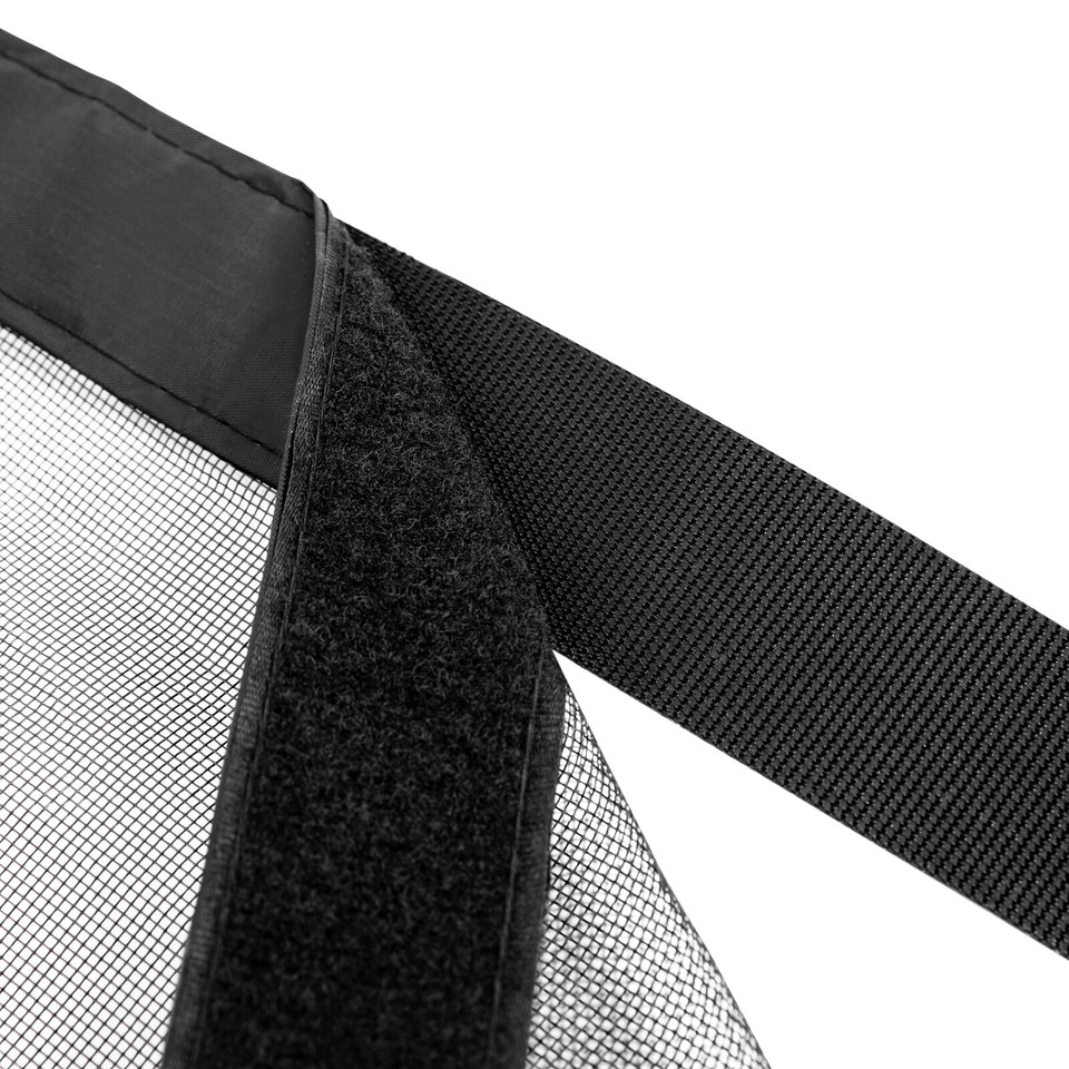 Garage Door Screen Magnetic Single Heavy Duty Mosquito Insects Mesh Net ...