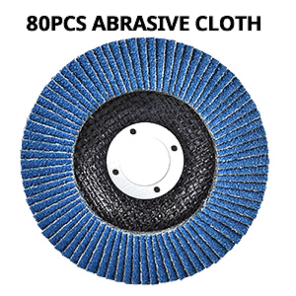 4.5” x 7/8" Zirconia Flap Disc Grinding Wheels 24pcs Emery Cloth Per ...