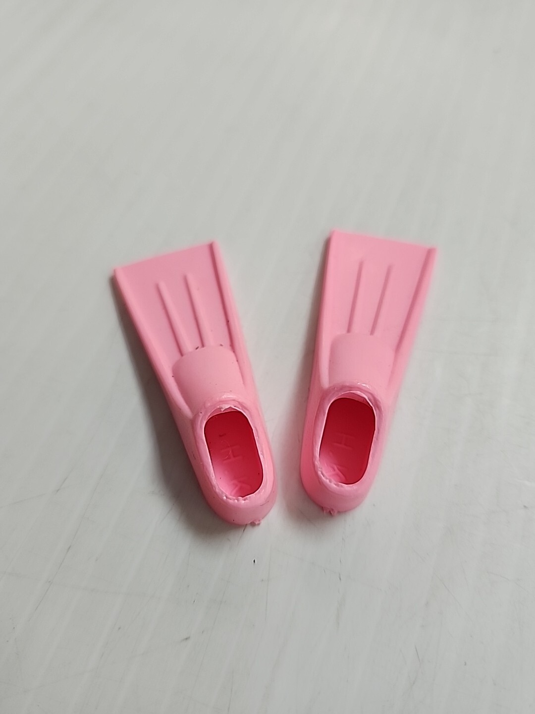 Vintage Barbie Pink Swim Flippers Fins ¿ | eBay